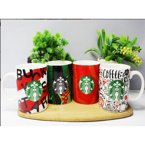 LINLAN NEW COD STARBUCKS COLORFUL MUG 2 COFFEE MUG | Shopee Philippines