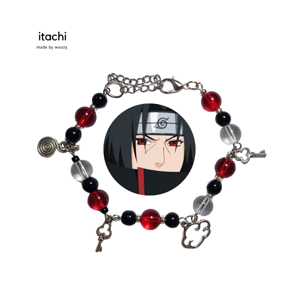 Itachi, Deidara, Tobi Inspired Bracelet by Woozy | Shopee Philippines
