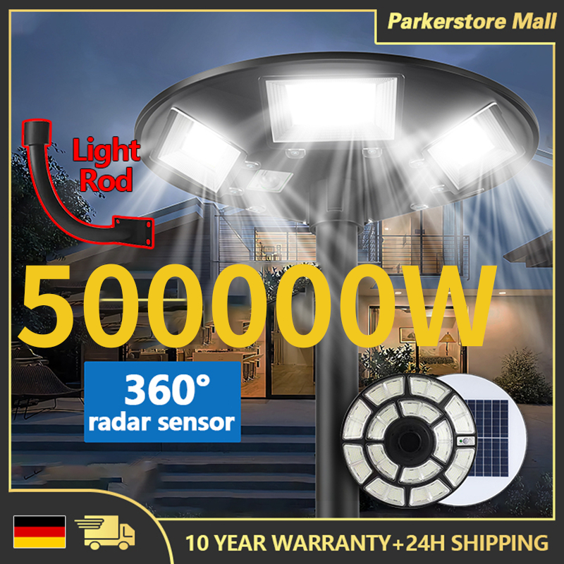 UFO solar light solar street light 8000W IP67 outdoor waterproof solar led light with sense ...