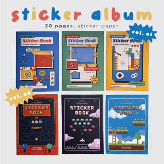 Reusable Sticker Album / Sticker Book | Shopee Philippines