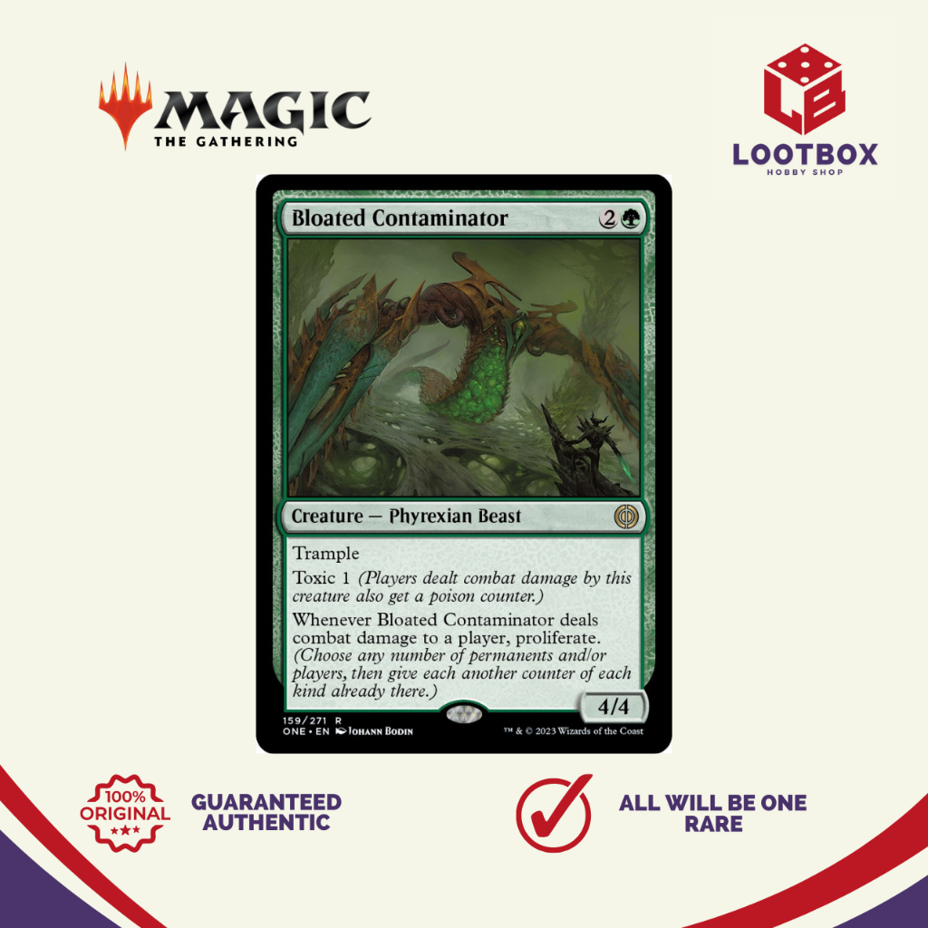 Magic the Gathering: Bloated Contaminator (Rare) - All Will Be One ...