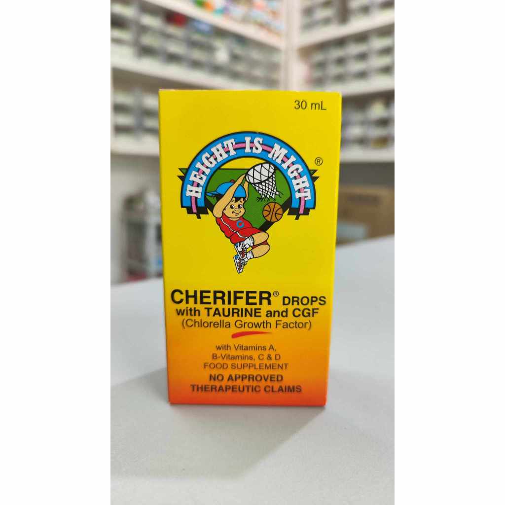 CHERIFER DROPS WITH TAURINE AND CGF 30 ML HMP | Shopee Philippines