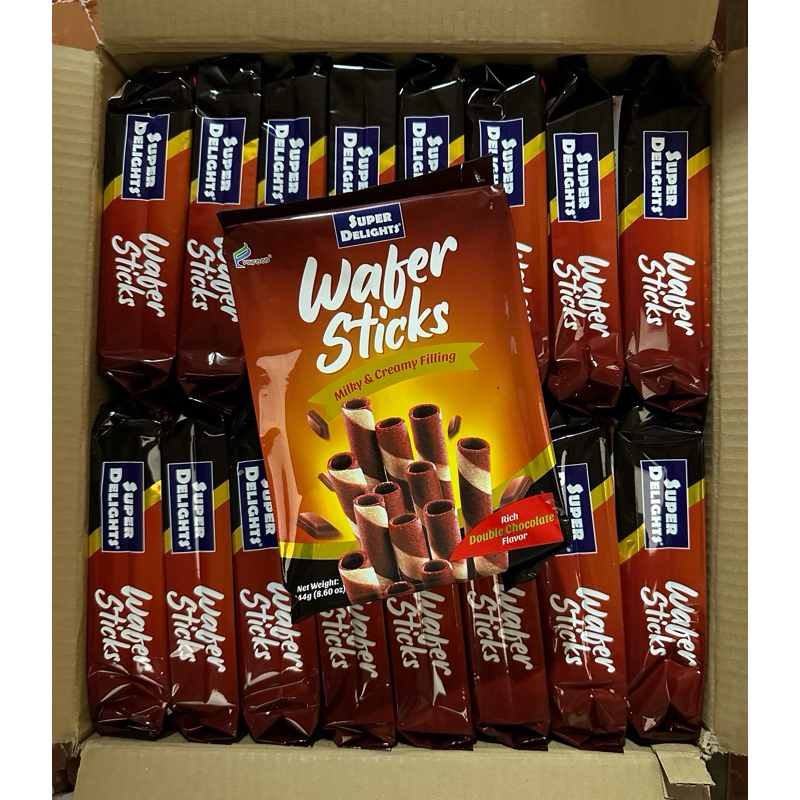 (16PCS.) Snackers Choco Wafer stick/ Barquillos 244g. | Shopee Philippines