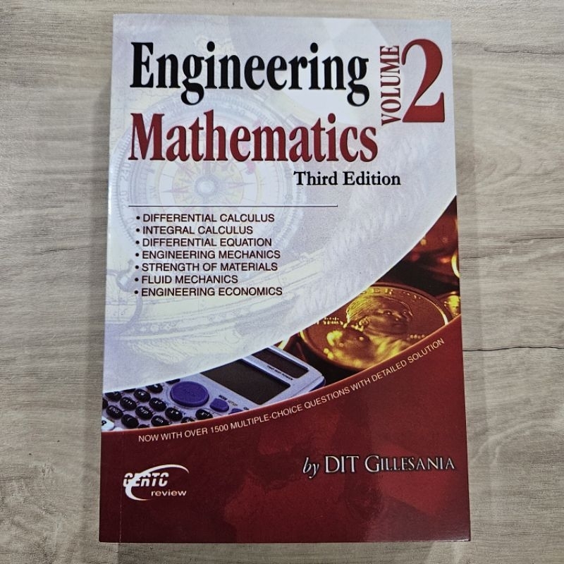 Engineering Mathematics volume 2 third edition | Shopee Philippines