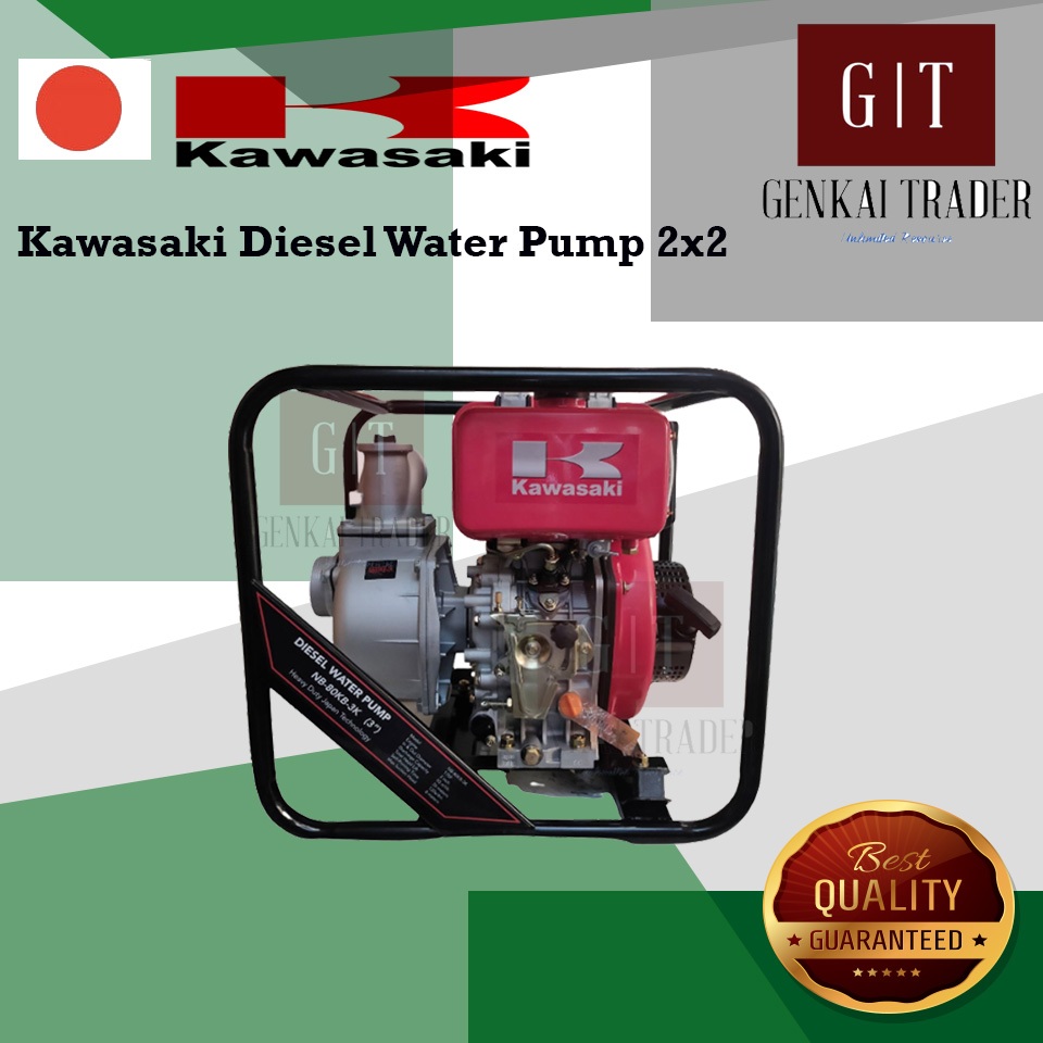Kawasaki Diesel Water Pump 2x2 | Shopee Philippines