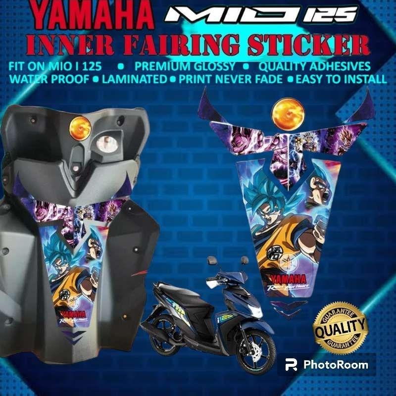 YAMAHA MIO i125 INNER FAIRING STICKER DECALS | Shopee Philippines