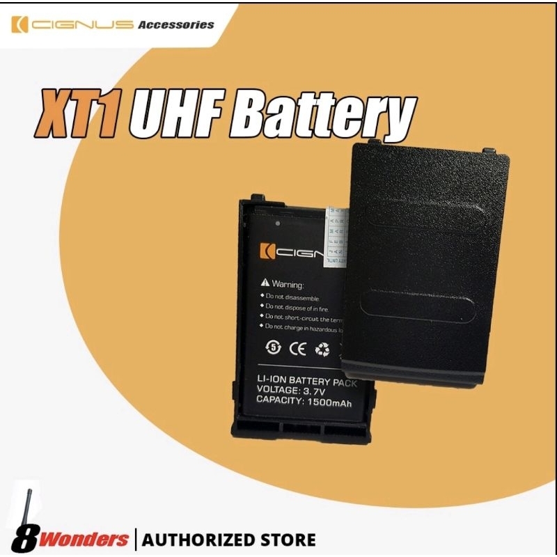 Cignus XT1 UHF Battery | Shopee Philippines