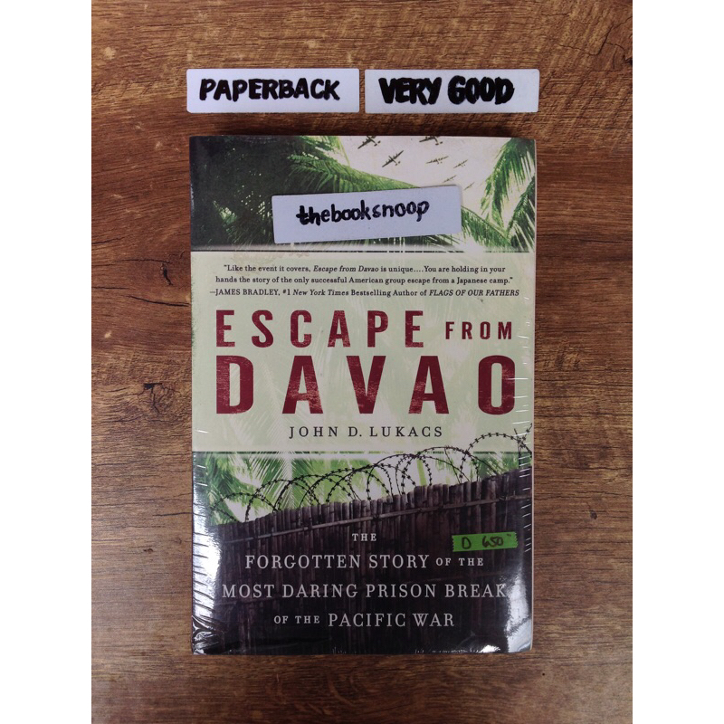 Escape from Davao: Prison Brake in the Pacific John Lukacs history ...