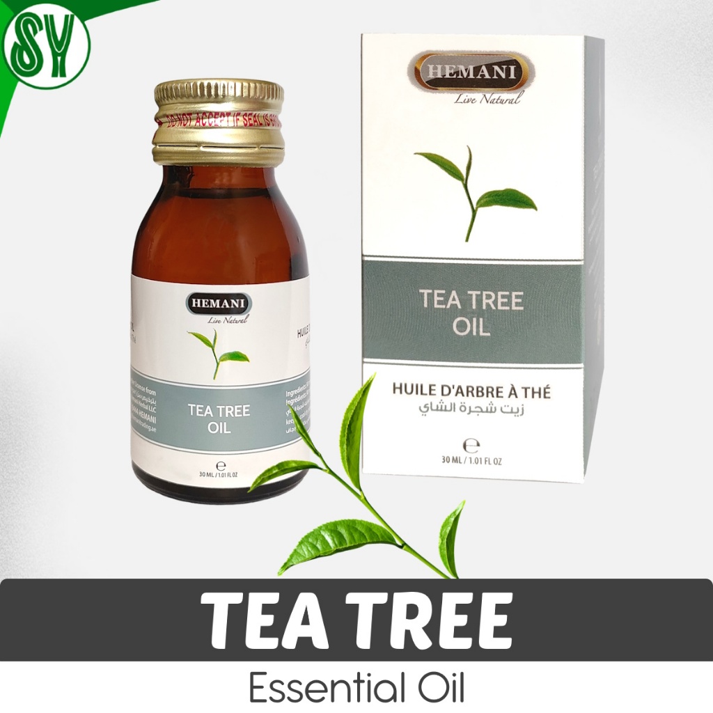 Hemani Natural Herbal Tea Tree Essential Oil 30ml | Shopee Philippines