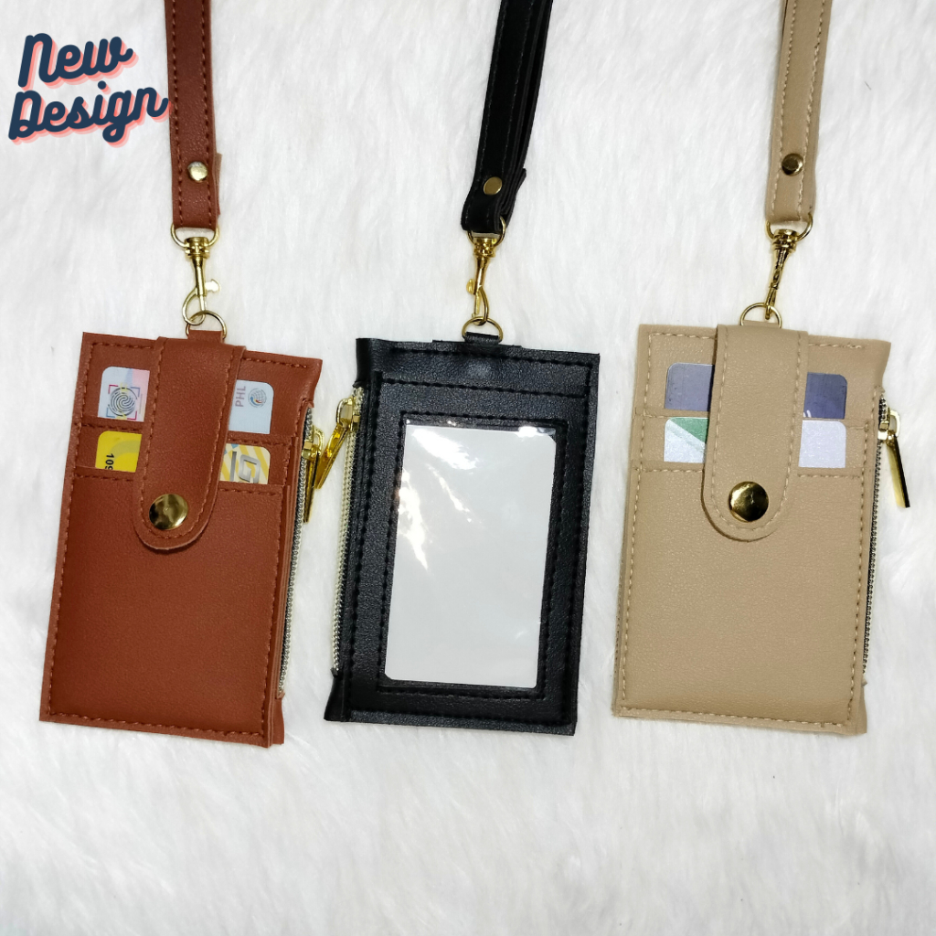 ID Holder Wallet with Lanyard | Shopee Philippines