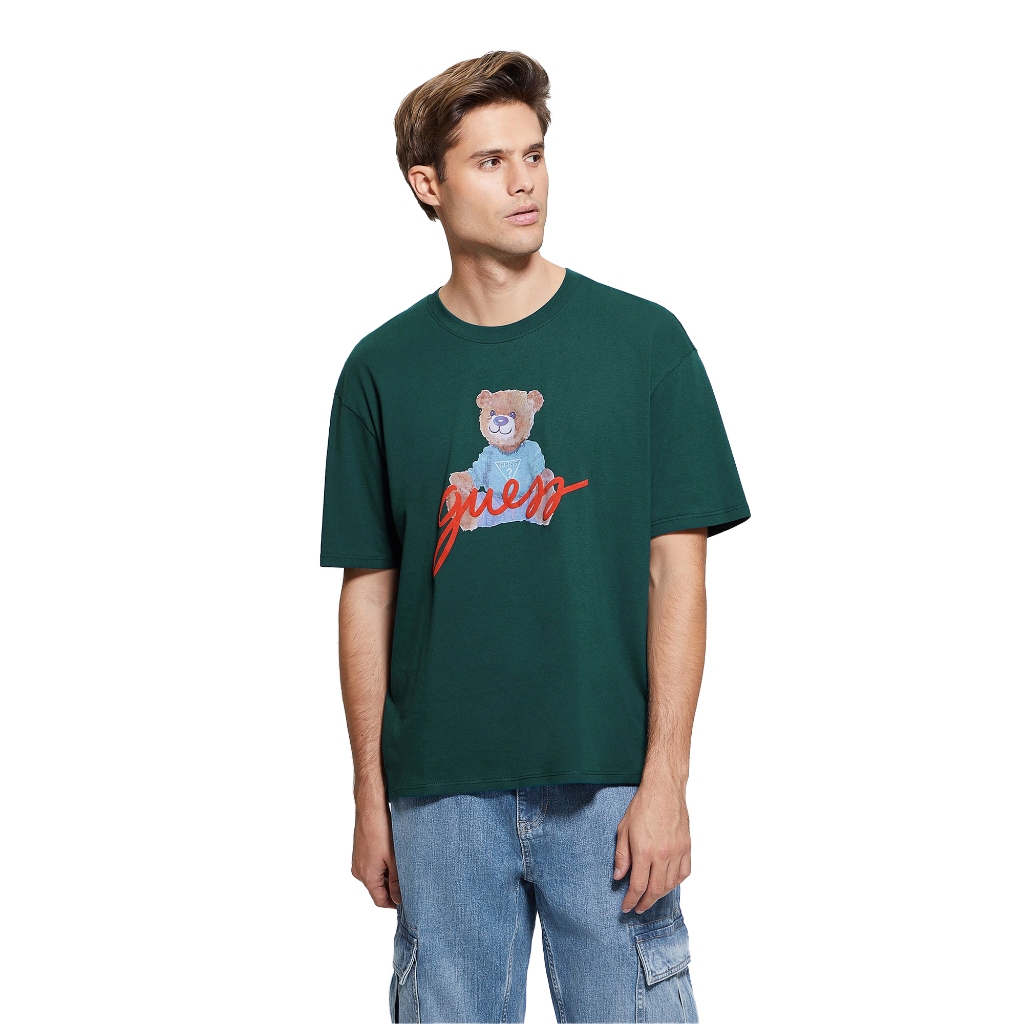 GUESS Signature Logo Bear Tee offers Shopee