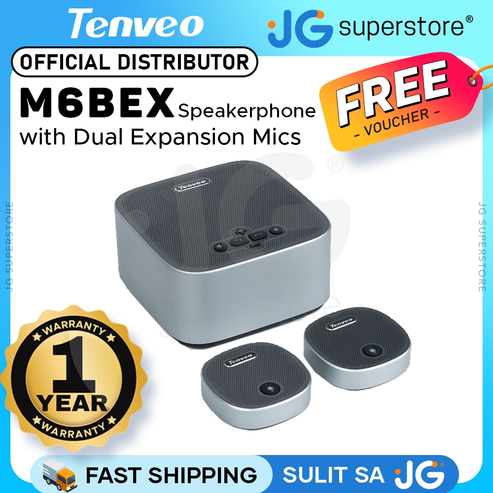 Tenveo M6B Conferencing Bluetooth Speakerphone with Omnidirectional ...