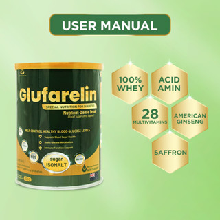 Glufarelin Gold Milk For Diabetic Support Help Control Glucose Level ...