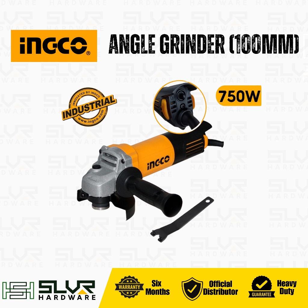 INGCO Professional Angle Grinder 750W (SuperSelect) | Shopee Philippines
