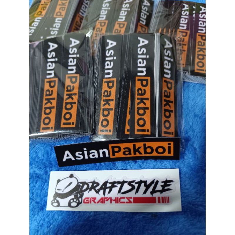 PERSONALIZE LOGO STICKER 50pcs per Order, 2x2 inches size, VLOGER ...