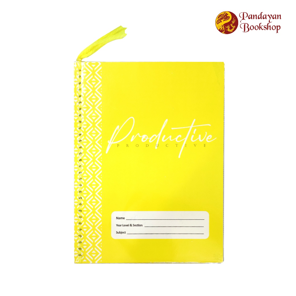 Pandayan Spiral Notebook Bookpaper New Design 80 leaves (Stitched with ...