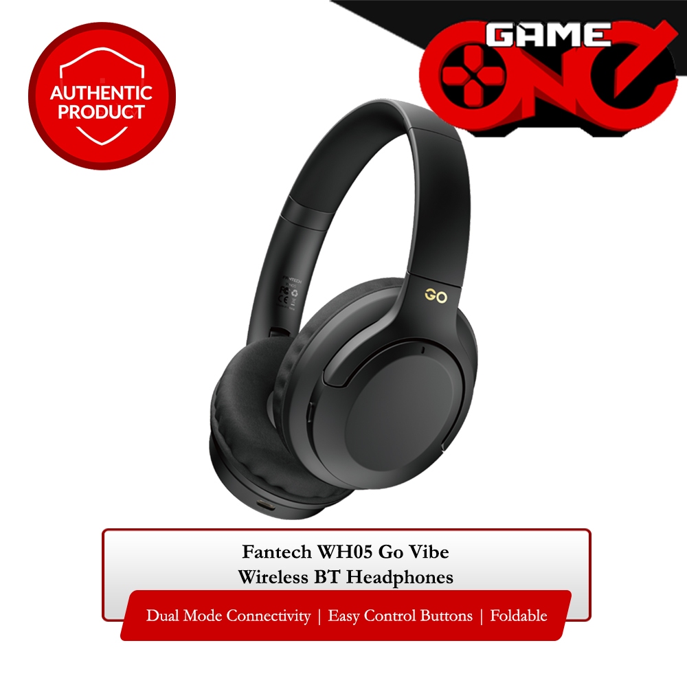 Fantech WH05 Go Vibe Wireless BT Headphones | Shopee Philippines