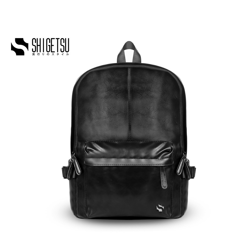 Shigetsu Leather Backpack Collection for Men Bag for School | Shopee ...