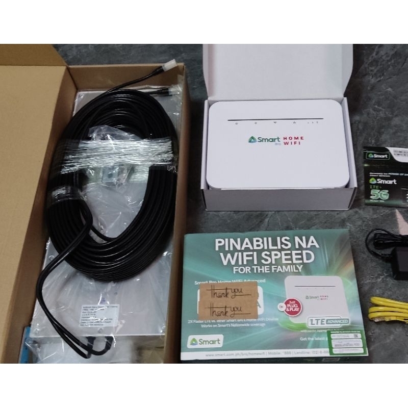 Smart 5g Max Wifi Modem + Outdoor Mimo Antenna | Shopee Philippines