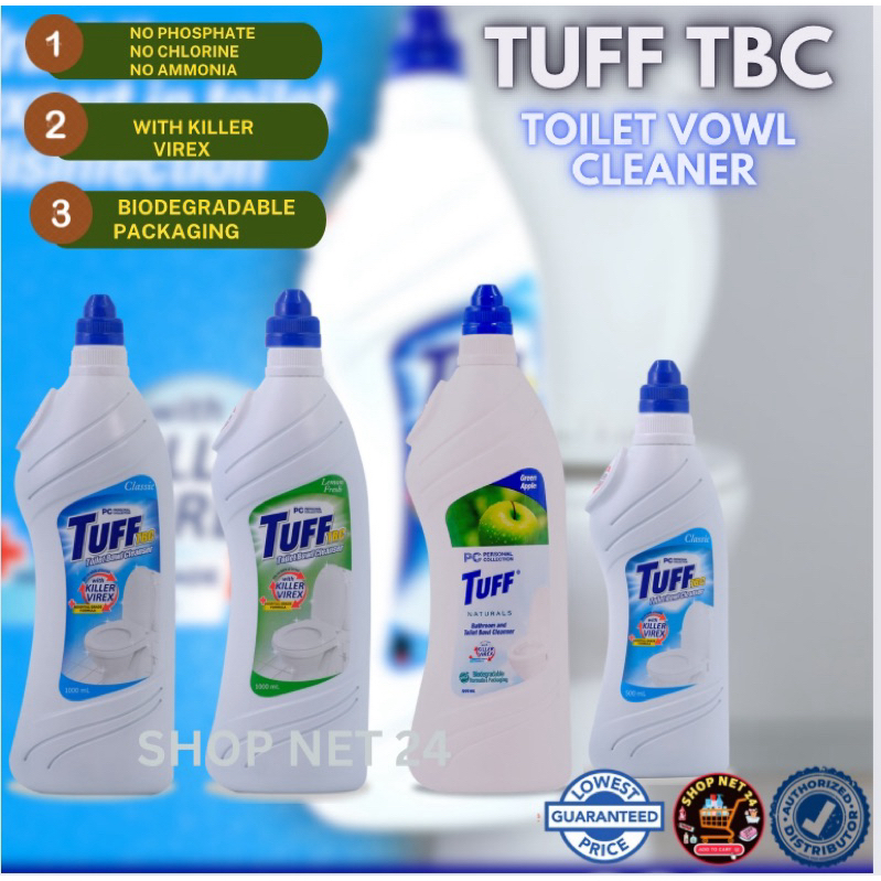 TUFF TOILET BOWL CLEANER BIODEGRADABLE PACKAGING | Shopee Philippines