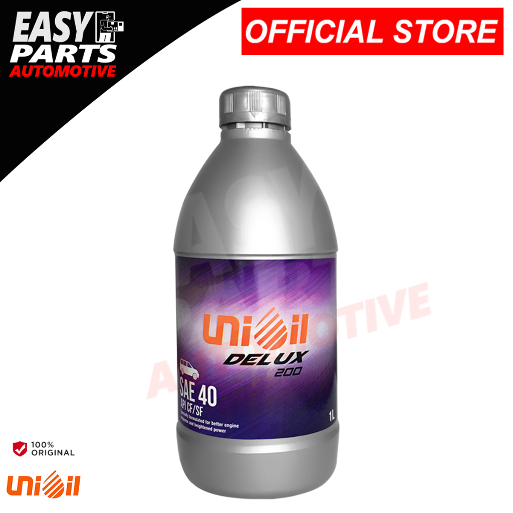 unioil Delux 200 API CF/SF SAE40 Monograde Oil 1L | Shopee Philippines