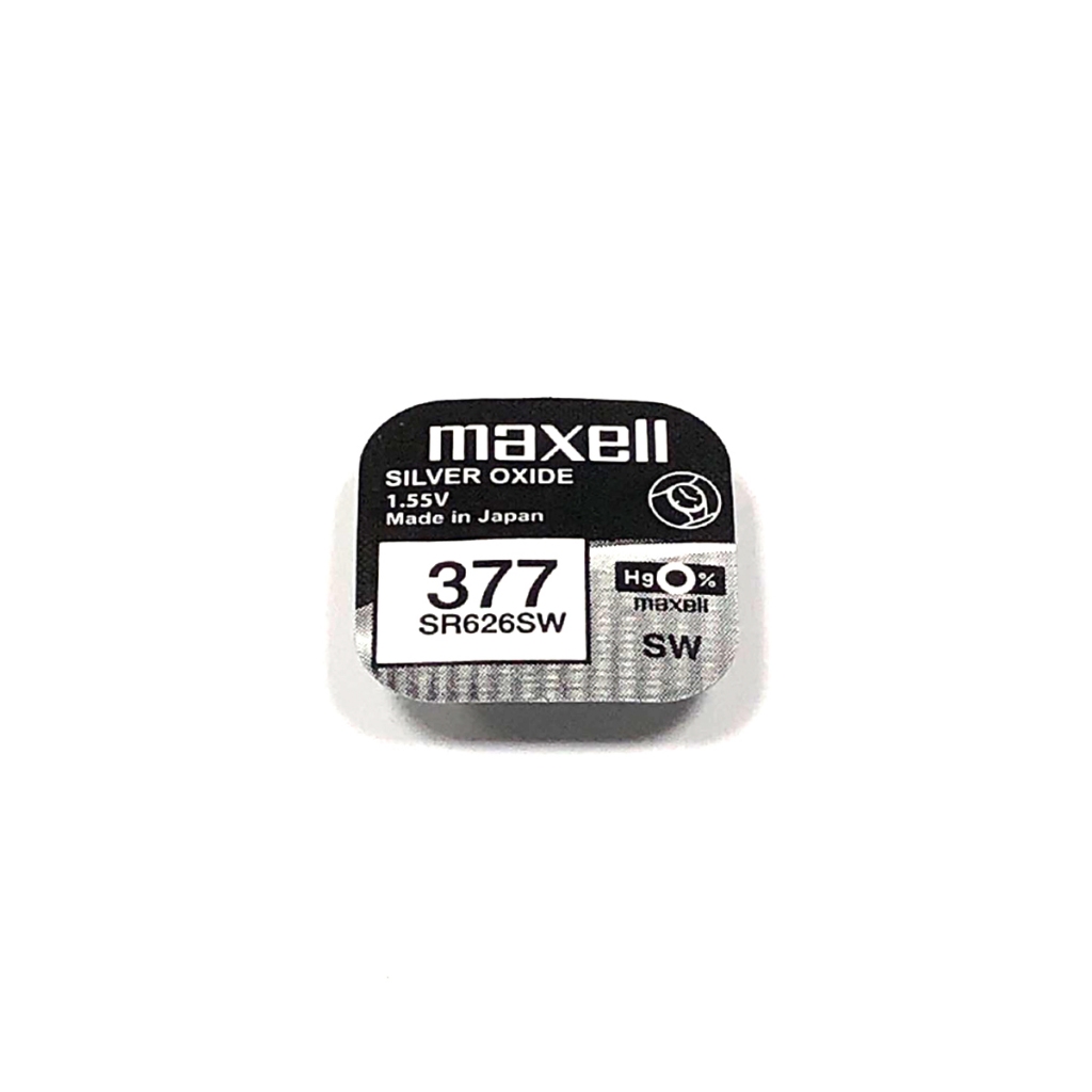 Maxell SR626SW Silver Oxide Battery 1pc | Shopee Philippines