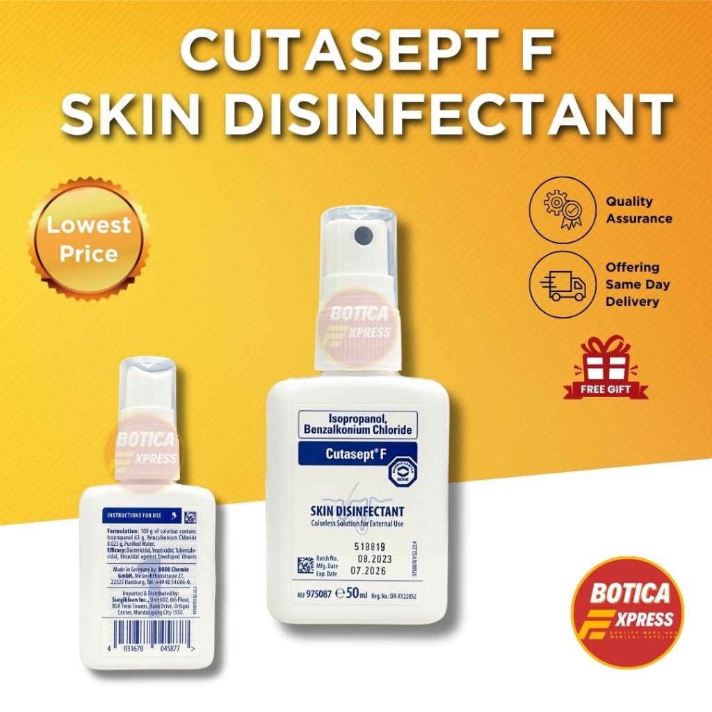CUTASEPT - F 50 ml spray SKIN DISINFECTANT | Shopee Philippines