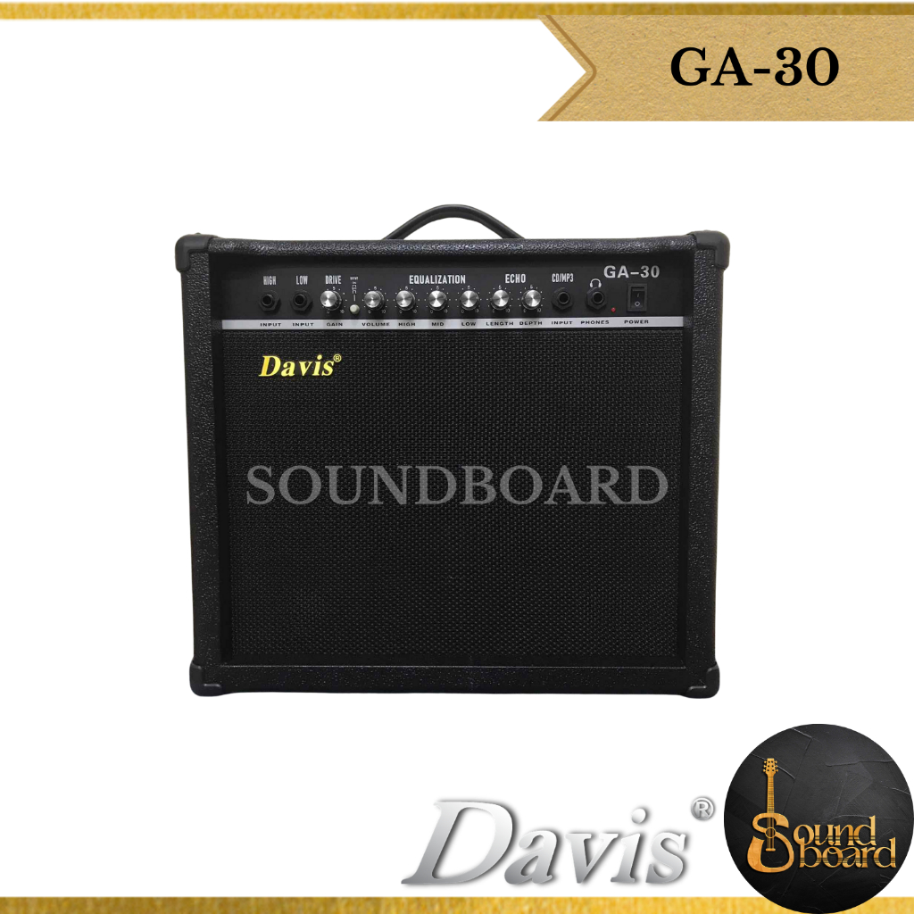 Davis GA30 Guitar Amplifier 30 Watts | Shopee Philippines