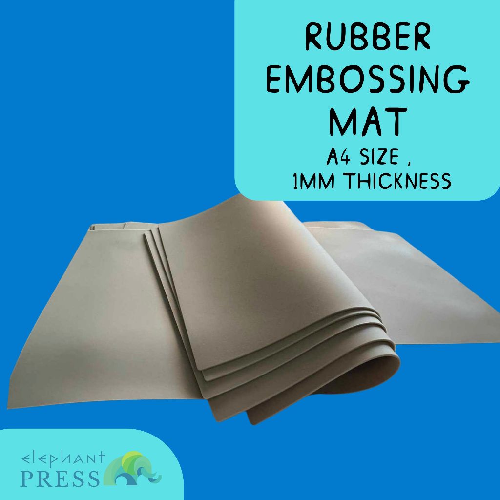 Embossing Rubber Mat for Die Cutting and Embossing Machine Elephant ...