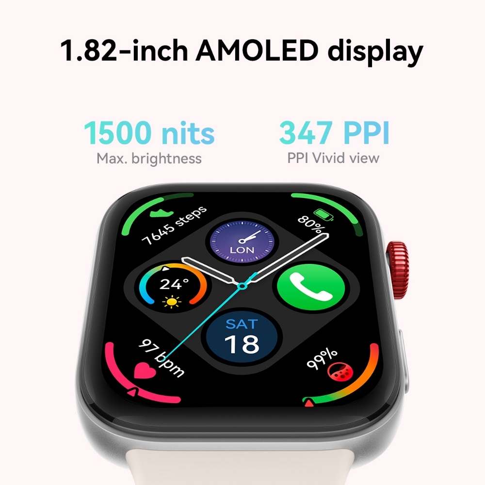 HUAWEI WATCH FIT 3 Smartwatch | 1.82 inch AMOLED | 5 ATM water ...