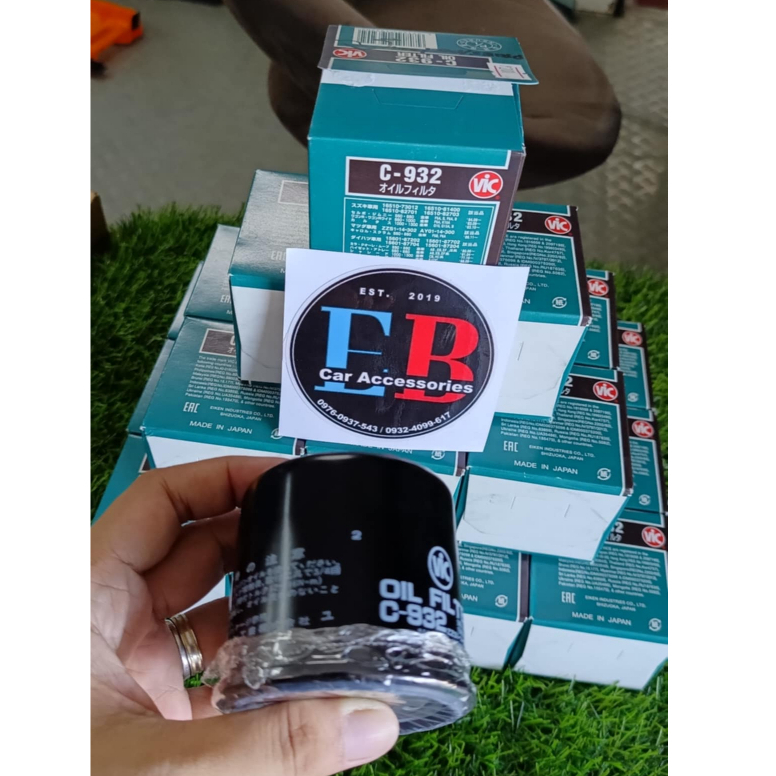 VIC C-932 OIL FILTER for DA17 Multicab Wagon and other Units | Shopee ...