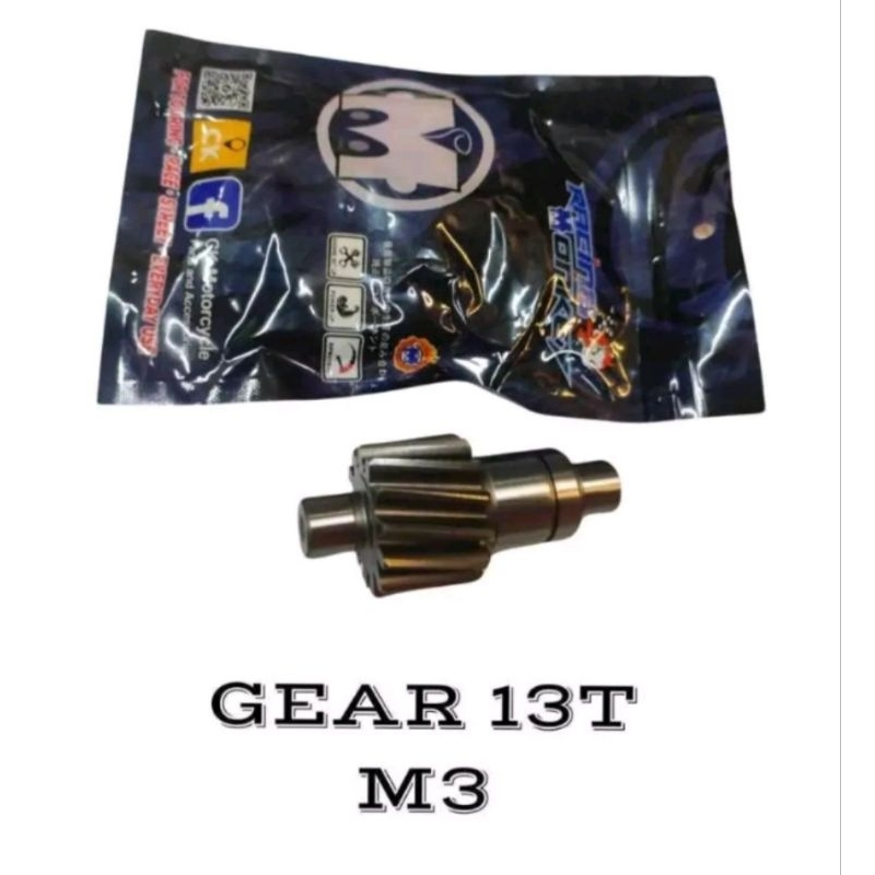 YAMAHA RACING MONKEY GEAR 13T FOR (YAMAHA MIO I 125/M3) | Shopee ...