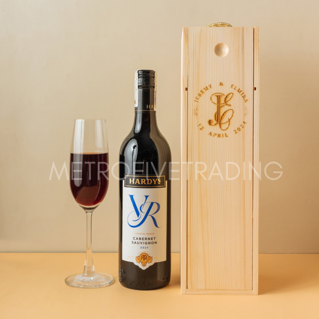 Personalized Engraved Wooden Wine Box for Weddings, Principal Sponsor ...