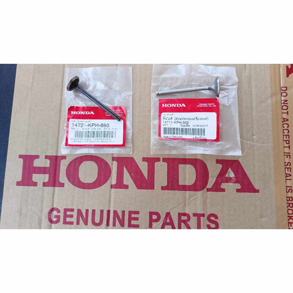 EXHAUST & INTAKE VALVE HONDA GENUINE(WAVE 125)(PAIR) | Shopee Philippines