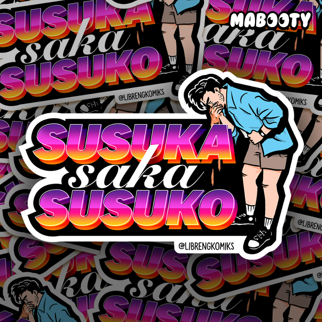 Susuka Saka Susuko - Waterproof Vinyl Sticker | Shopee Philippines