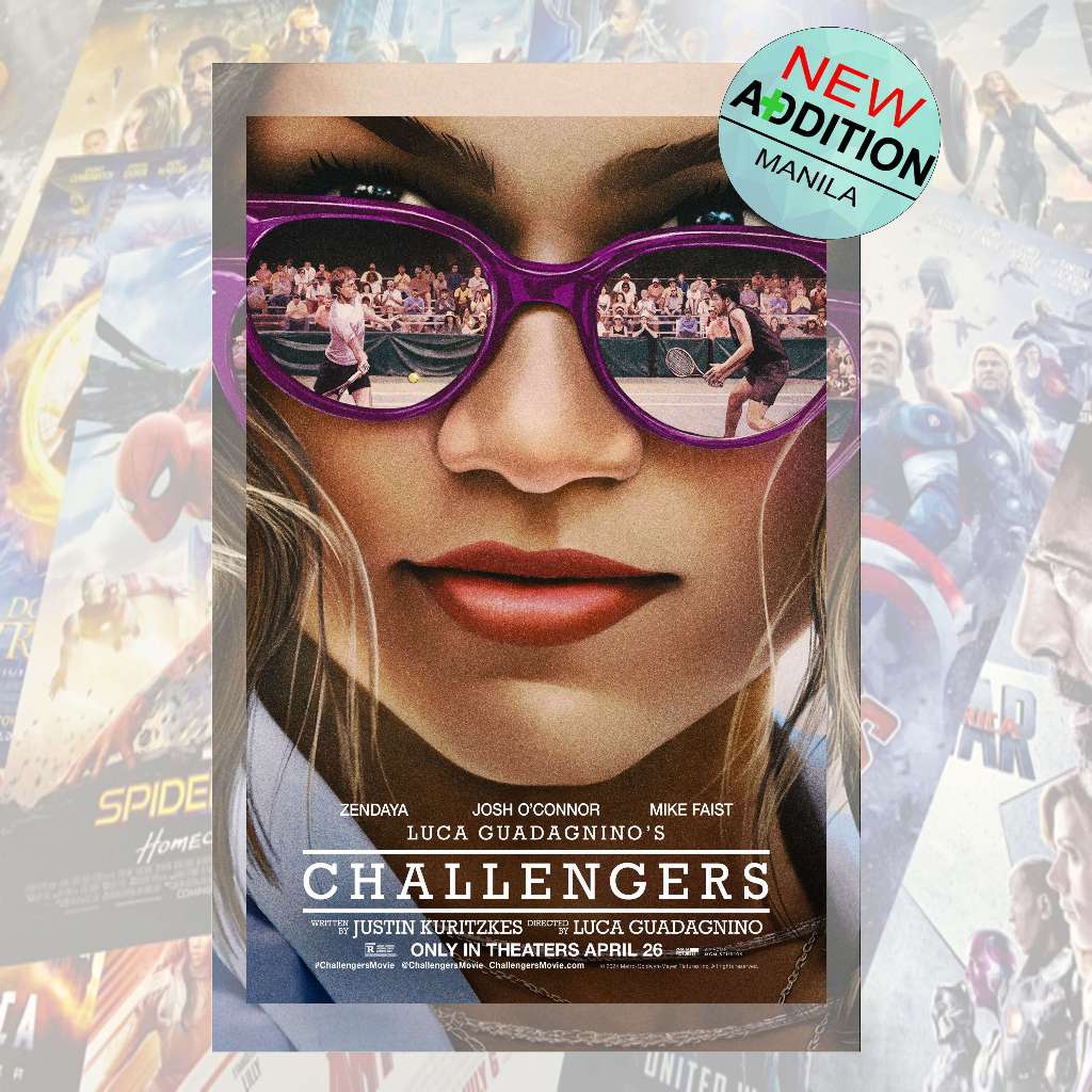CHALLENGERS Large Glossy Poster | Shopee Philippines