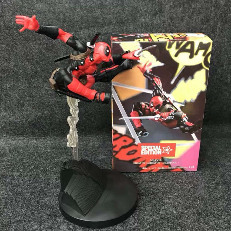 FIGURE DEADPOOL PVC FIGURE (2 COLOR VERSION) K.O | Shopee Philippines