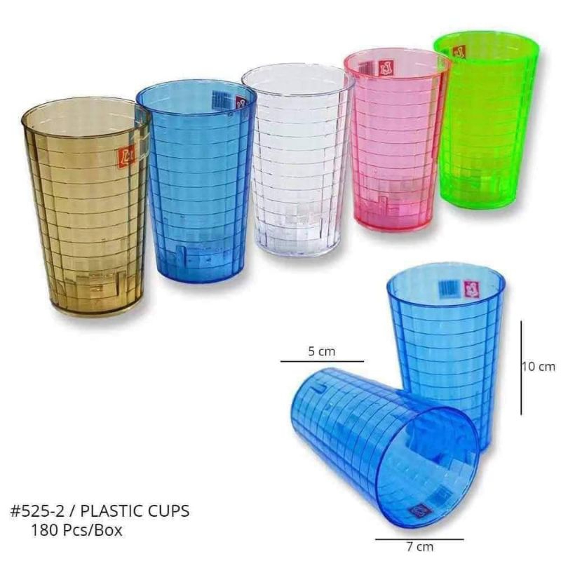 #525-2 ACRYLIC AESTHETIC DESIGN BASO CUP / ACRYLIC DRINKING GLASS ...