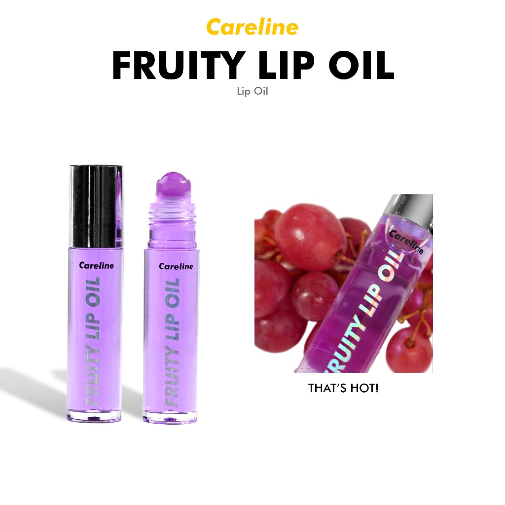 Careline Fruity Lip Oil 6ml | Shopee Philippines