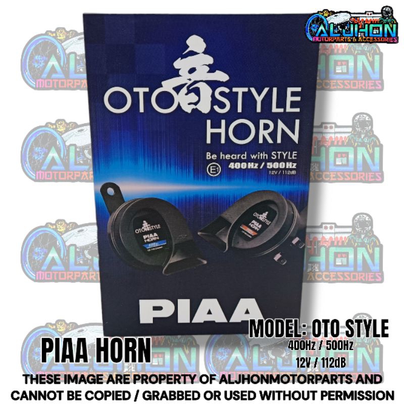 ORIGINAL PIAA OTO STYLE HORN 400Hz / 500Hz 12v/112dB | Shopee Philippines