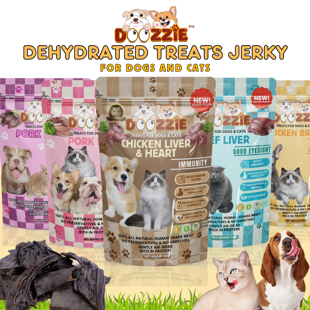 Doozzie 100% Natural Dehydrated Treats for Dogs and Cats | Shopee ...
