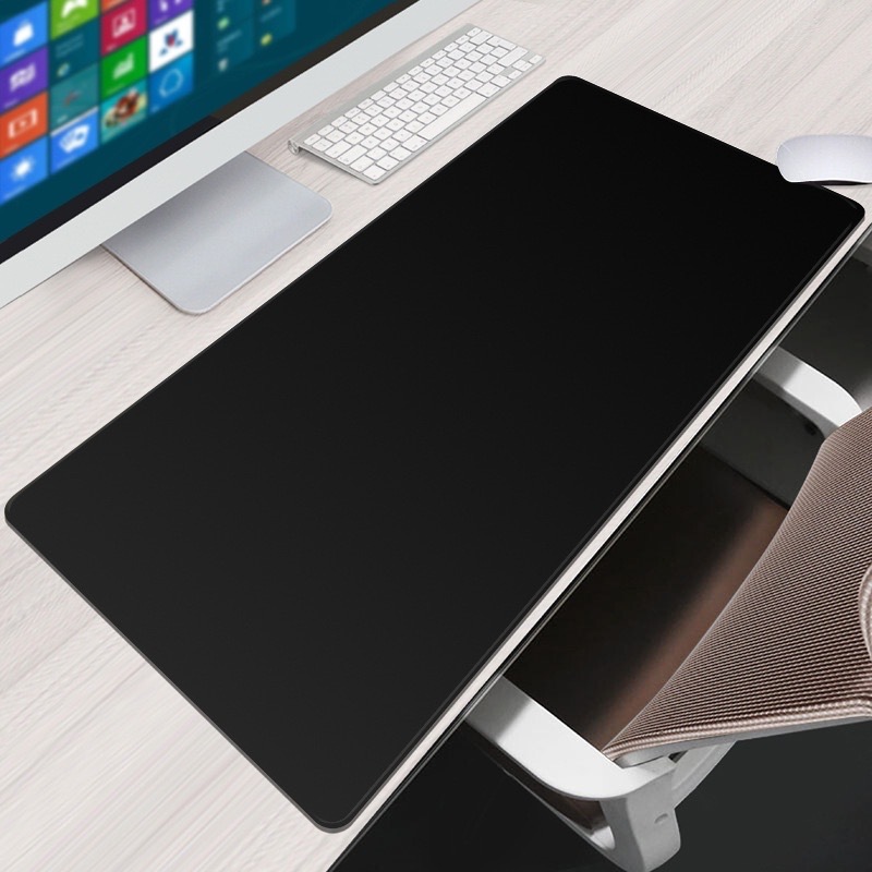 30cm*70cm 30cm*80cm pure black extended mouse pad, desk mat, desk mat ...