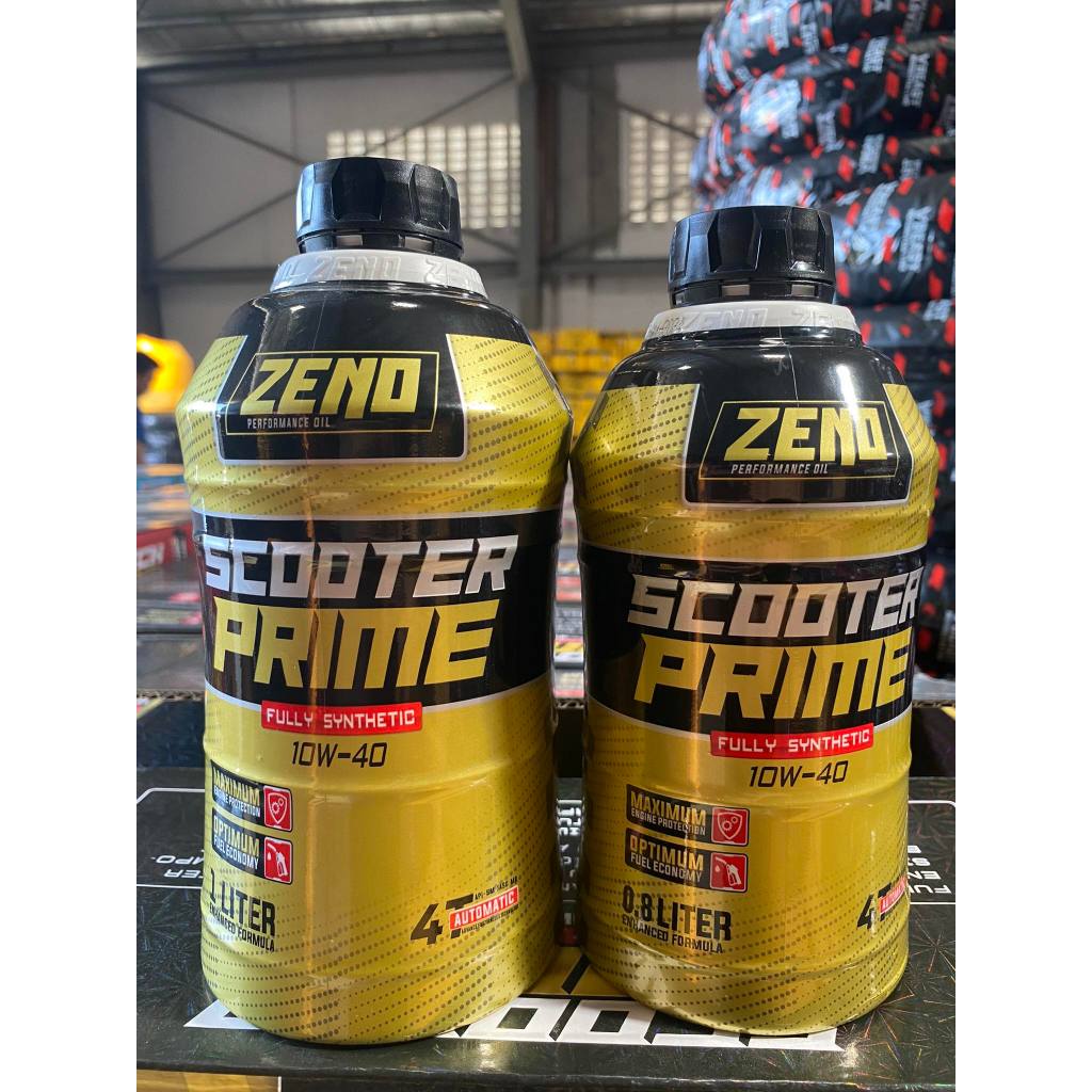 ZENO ENGINE OIL SCOOTER PRO/SCOOTER PRIME AND CLUTCH EXCEL 1L | Shopee ...