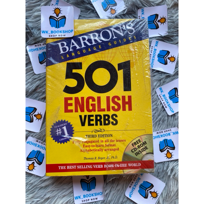 BARRON’S languange Guides 501 ENGLISH VERBS 3rd Edition | Shopee ...