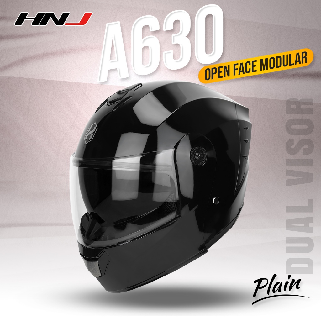 HNJ A4-001-MD (A630) Modular helmet for motorcycle Dual Visor (BETTER ...