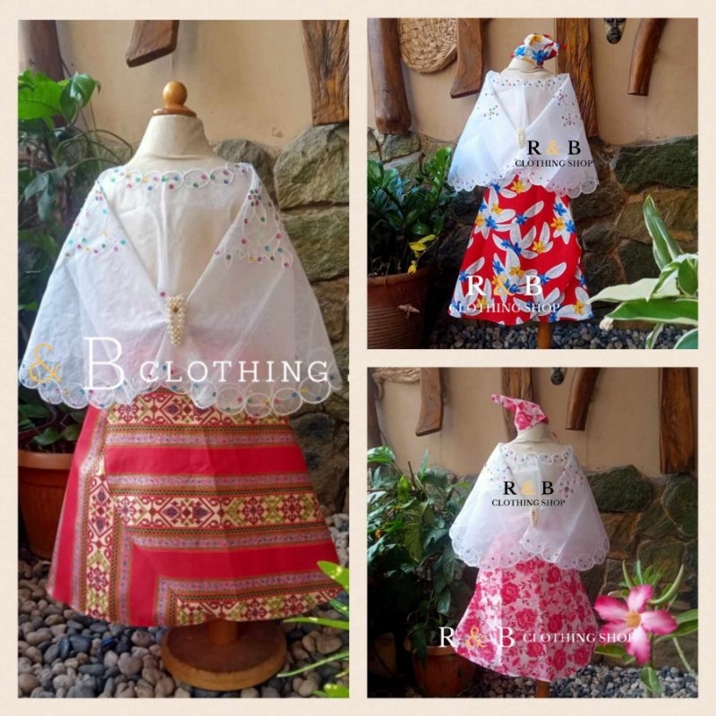 BUWAN NG WIKA ️FOR KIDS Alampay Style (Pin not included) Filipiniana ...