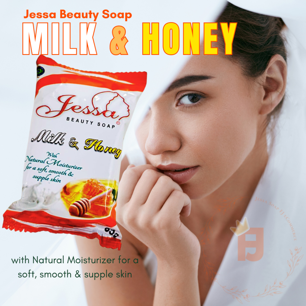 Jessa Beauty Soap - Milk & Honey 65g | Shopee Philippines