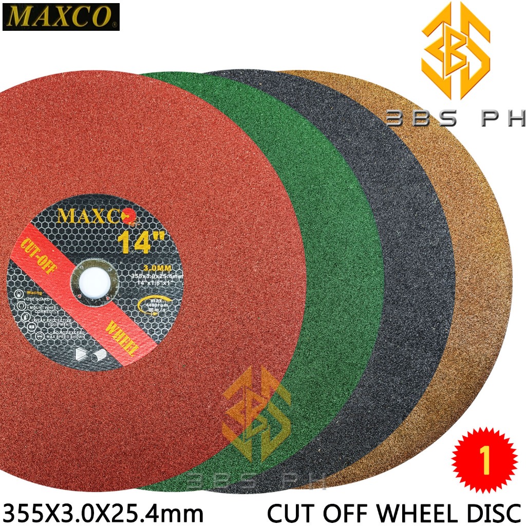 Maxco Cut Off Wheel Disc Heavy Duty 14" HD edition for Metal ...
