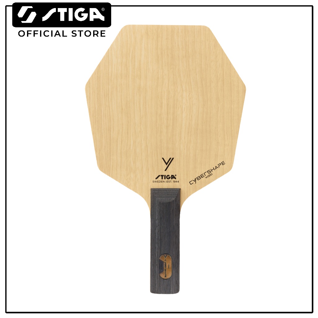 STIGA Cybershape Wood Table Tennis Paddle Blade Racket | Shopee Philippines