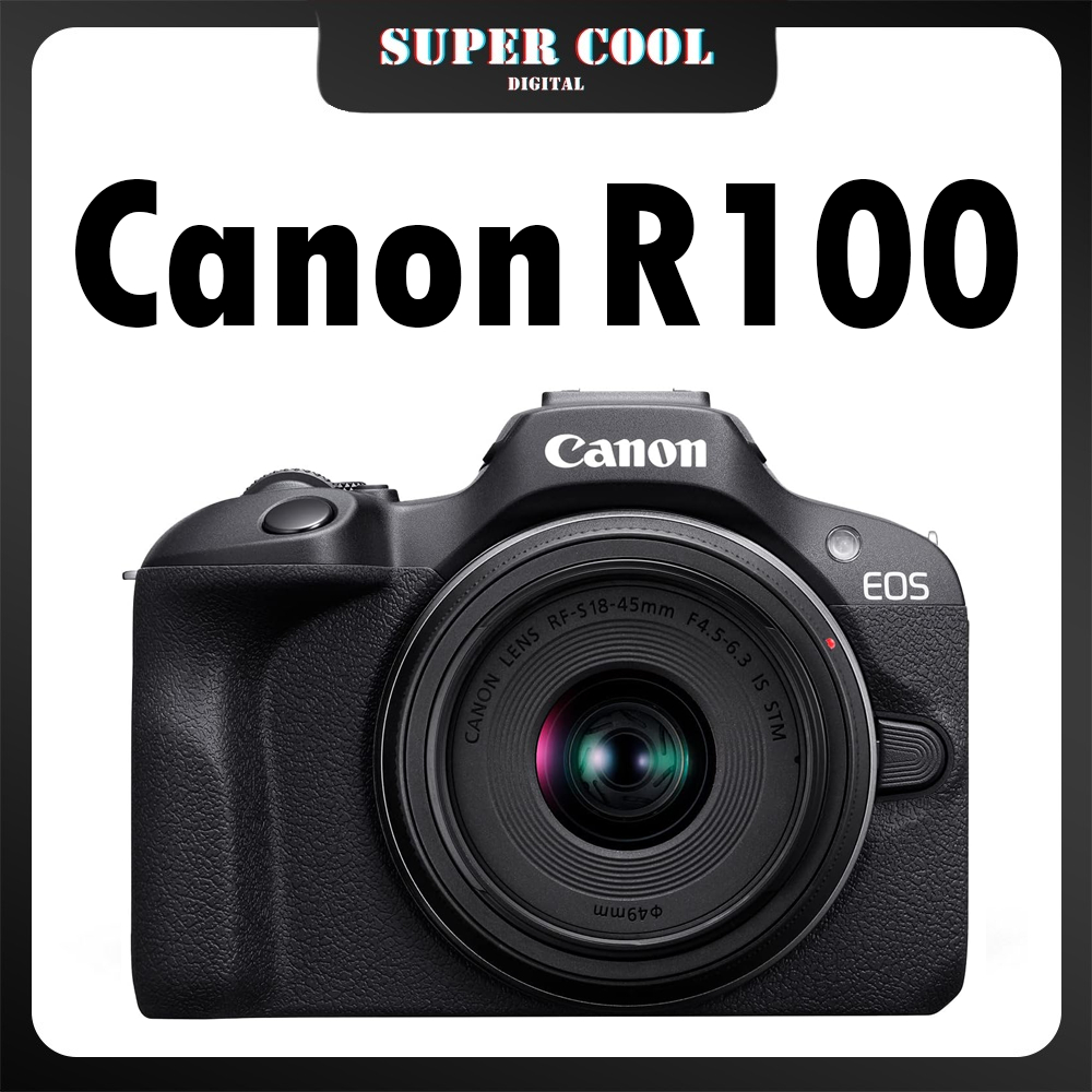Canon EOS R100 Mirrorless Camera with RF18 - 45 Len Kit | Shopee ...